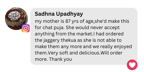 Shuddh Desi Ghee Jaggery Thekua – Shuddh Delicacies