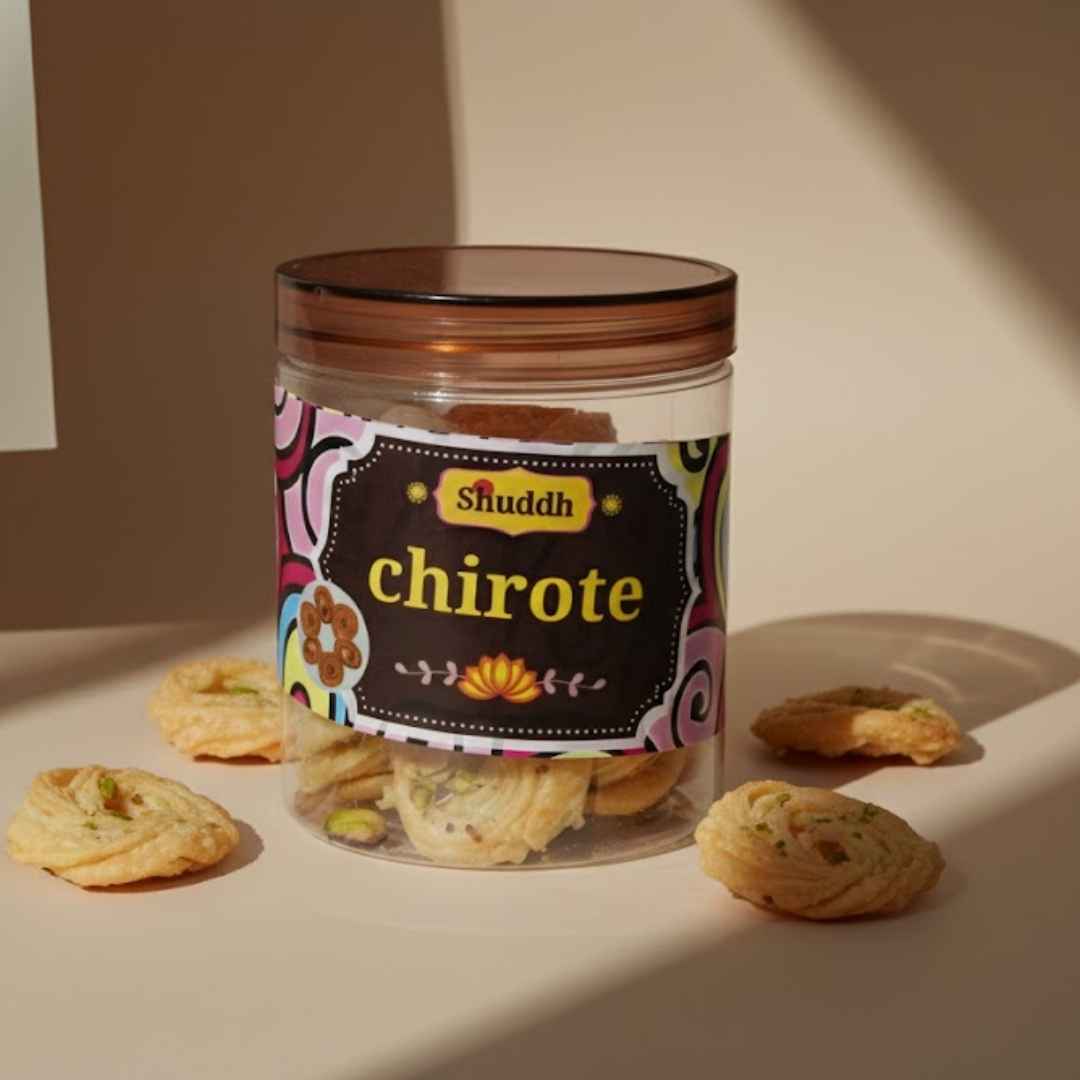 Shuddh Sugar Springled Khaja (Chirote) – Shuddh Delicacies