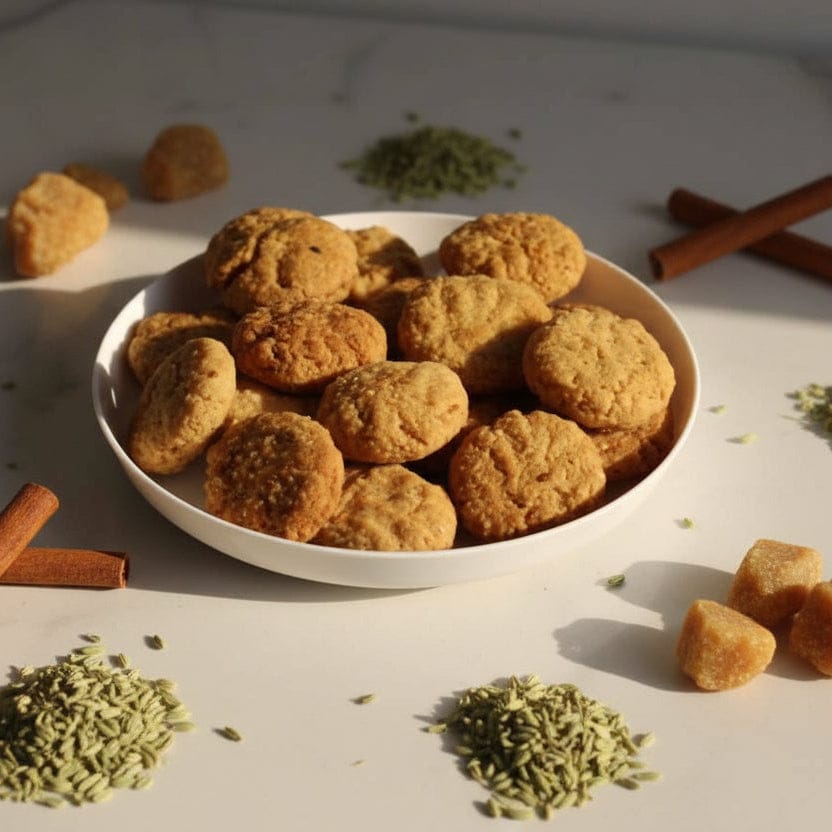 Shuddh Desi Ghee Sugar Thekua (Khajoor) – Shuddh Delicacies